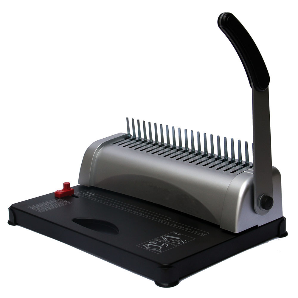 21 Hole 450 Sheets Binding Machine Paper Comb Punch Binder Scrapbook 21-hole-450-sheets-binding-machine-paper-comb-punch-binder-scrapbook